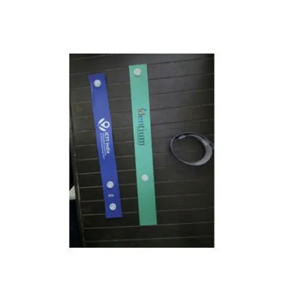 PVC Dual Button RFID Wristband for Events, conferences and Concerts ...